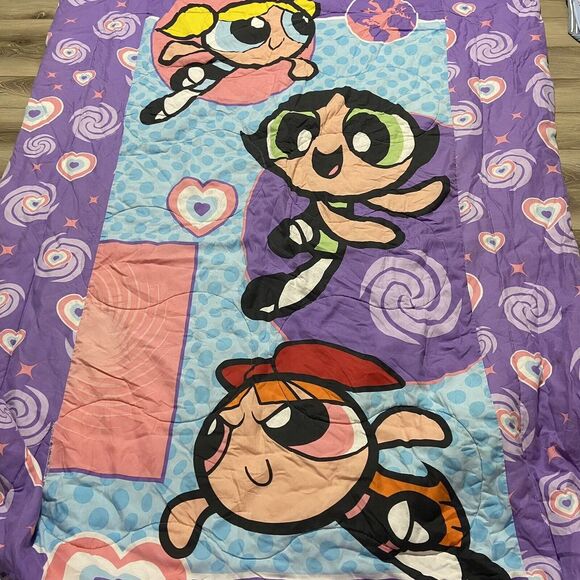 Bedding | Vintage 200 Cartoon Network Power Puff Girls Twin Comforter ...